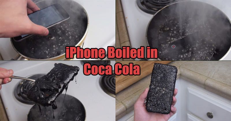 What Happens When You Boil An iPhone In Coca Cola This Guy Tried It ...