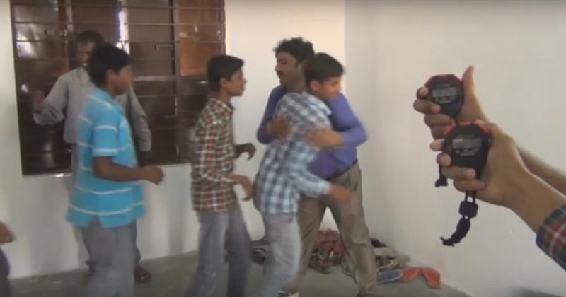 Indian Sets World Record For Hugging 79 People In One Minute
