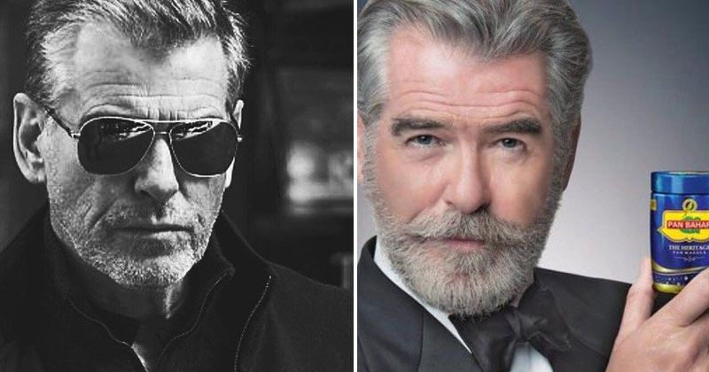Pierce Brosnan Apologises For Pan Bahar Ad