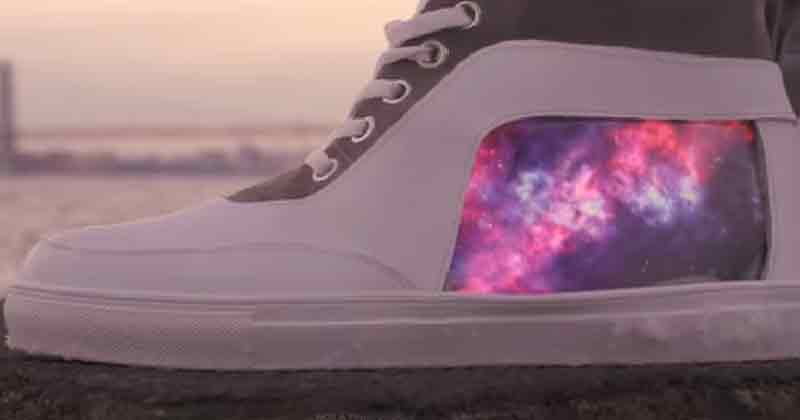 ShiftWear: Sneakers With Moving Images On Their Display