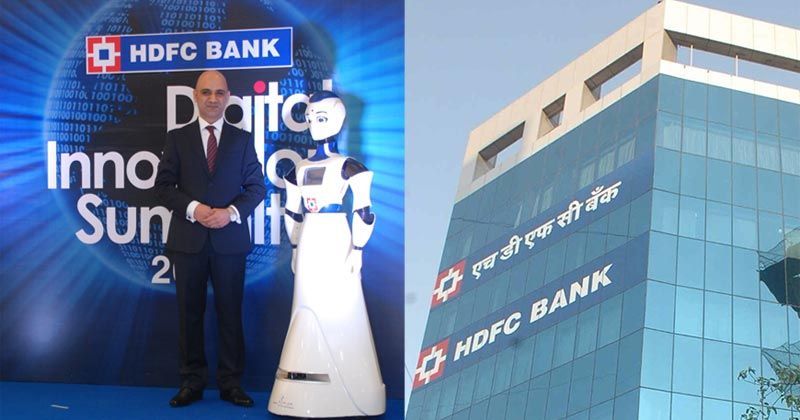 The Future Is Finally Here As HDFC Reveal Its First Robotic Banking ...