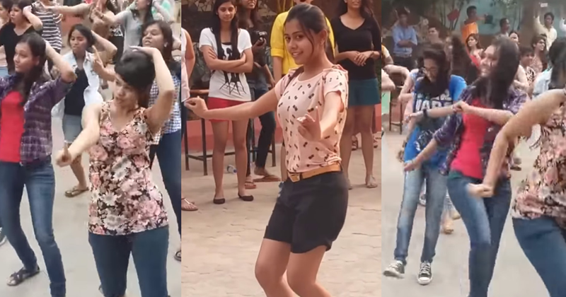 College Girls Dancing To A 90s Bollywood Mashup