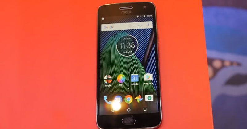 Motorola G5 Plus Announced in India
