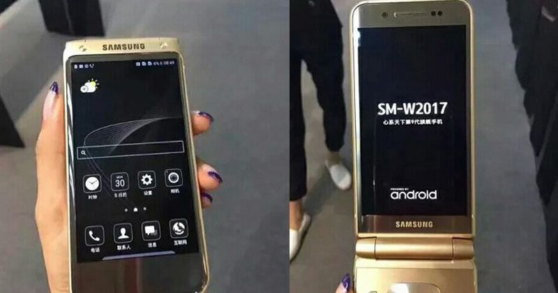 New Leak Shows Samsungs Next HighEnd Flip Phone W2018 And It Will Run ...