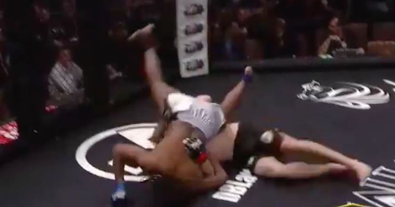 MMA Fighter Timothy Woods Accidentally Knocks Himself Out In A Fight ...