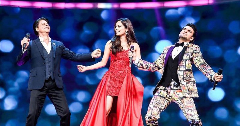 manushi chillar grooving with srk and ranveer