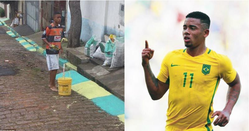 Brazils Gabriel Jesus Was Painting Streets In 2014 Now Hes Playing In ...