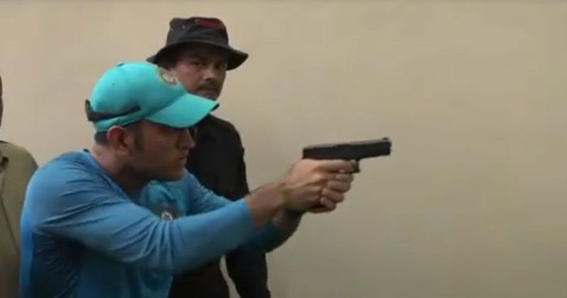 MS Dhoni Is So Good At Pistol Shooting That He Can Probably Bag An ...