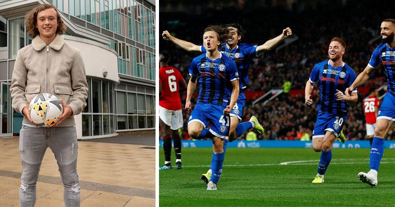 Luke Matheson: A GoalScorer Against Man Utd At Night And School Student ...