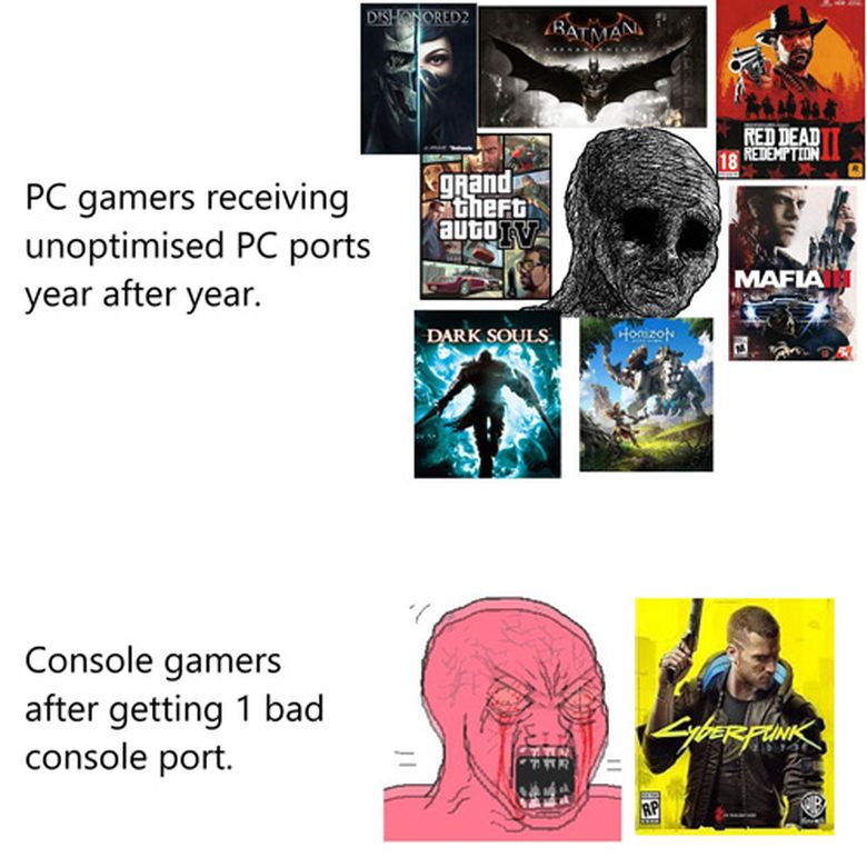 Meme De Pc Vs Consola