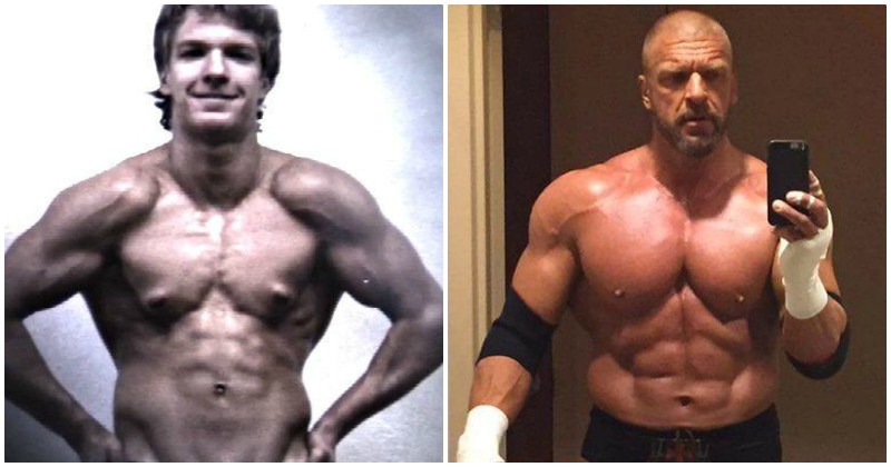 Triple H: How The WWE Superstar Transformed From A Bodybuilding Kid ...