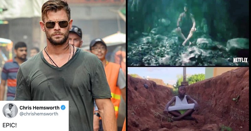 A Bunch Of Kids Recreated The 'Extraction' Trailer & Even Chris ...