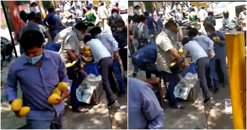 Video Appears To Show Delhi Mob Looting A Mango Vendor It's Like Corona ...