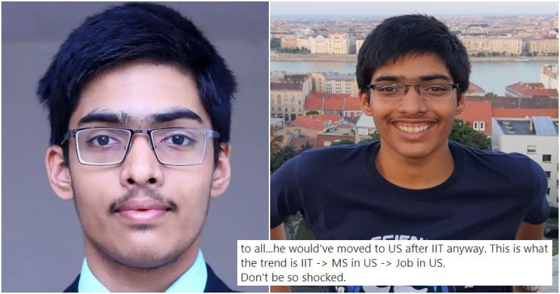 People Have A Lot To Say About JEE Topper Chirag Falor’s Decision To Go ...