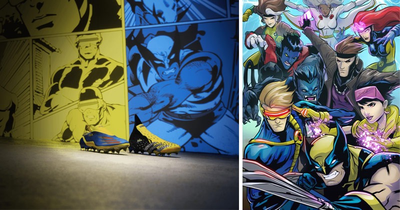 Adidas X Marvel: Adidas Go Super! Introduce New X-Men-Themed Football ...