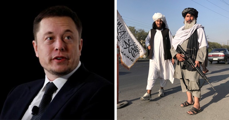 Elon Musk Criticises The Taliban For Not Wearing Protective Masks