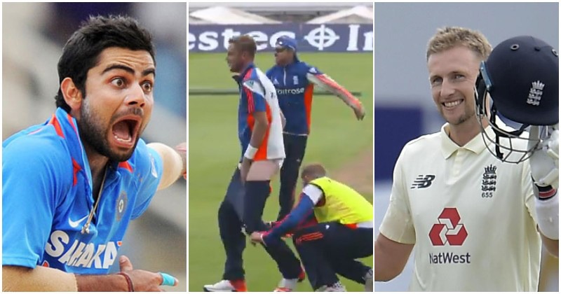 Joe Root Depants Stuart Broad In The Middle Of The Ground, Able To ...