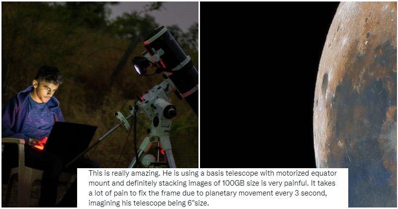 Pune-Based Teen Takes The Clearest Pictures Of The Moon & His ...