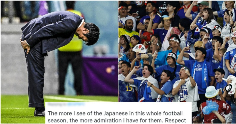 FIFA World Cup: Japan Coach Bowing To Fans After Their Heartbreaking ...