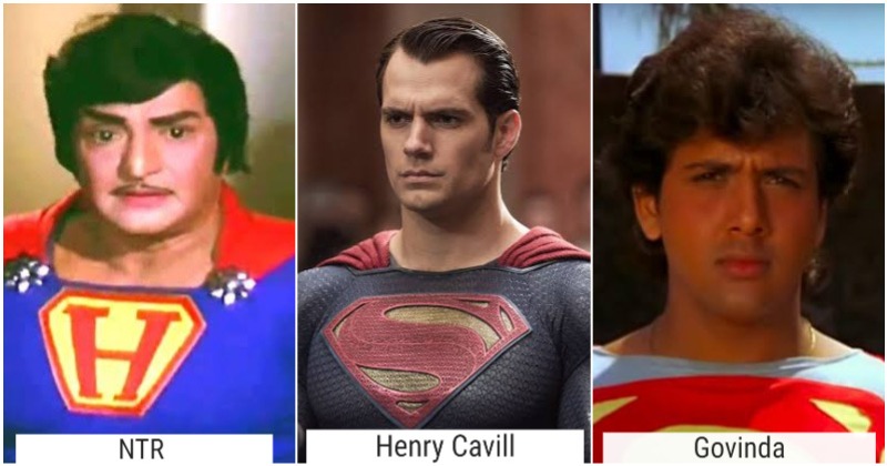 Govinda, NTR, Puneet Issar Played Indian ‘Superman’ Before Henry Cavill ...