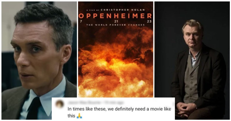 People React To Christopher Nolan’s ‘Oppenheimer’ Trailer Ft Robert ...