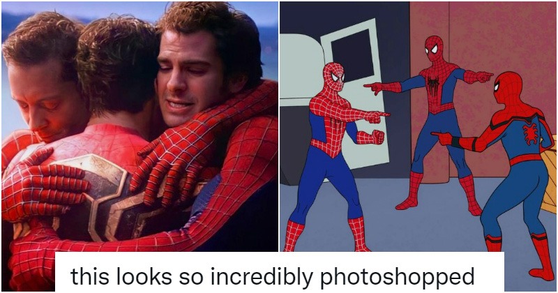 Tom Holland, Tobey Maguire & Andrew Garfield Finally Recreate The ...