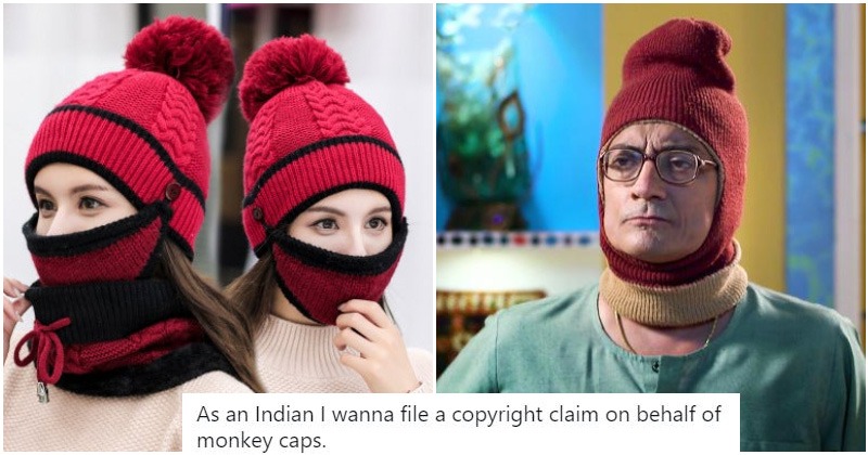 Firangi Brand Selling Monkey Cap For Rs 3K, Call It A Hat, Scarf & Mask Set