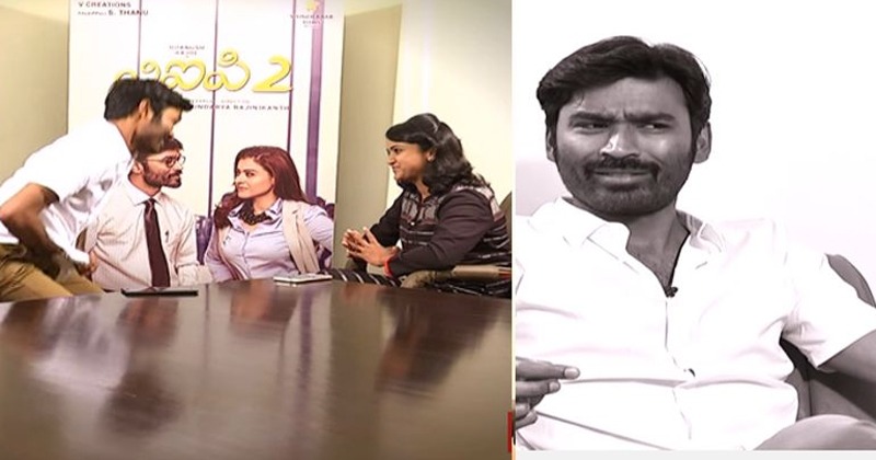 When Angry Dhanush Walked Out Of An Interview On Being Asked About ...