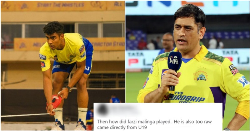 Dhoni Shares Why Ind U19 Star Was Not Picked But Fans Call Out Double ...