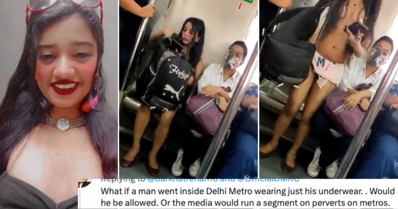 Viral Delhi Metro Girl Reveals Her Identity & Reacts To Social Media ...