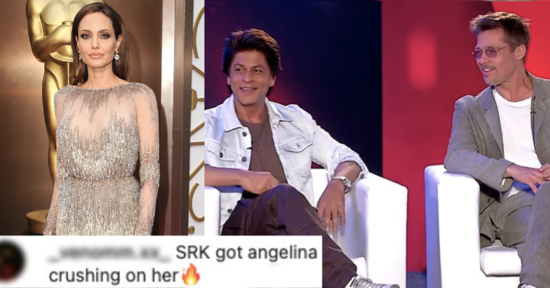 The Internet Is Going Nuts Over This Old Picture of SRK & Angelina ...