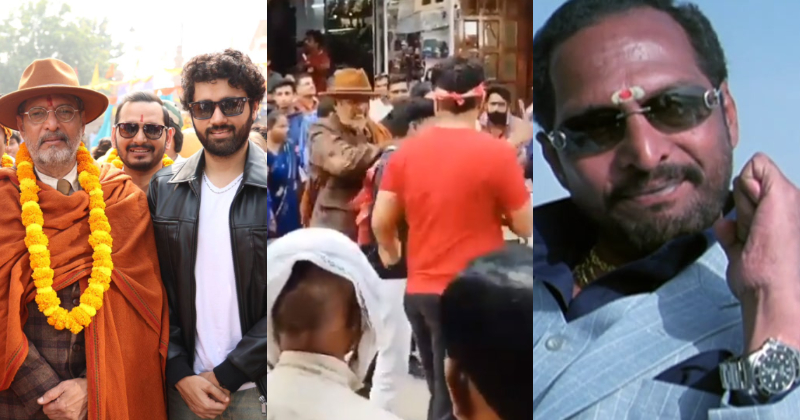 Angry Nana Patekar slaps fan who wanted selfie during Anil Sharma's ...