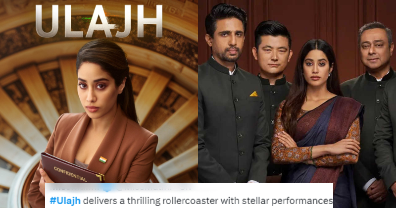 Ulajh public review: Fans call Janhvi’s political thriller ‘complex yet ...