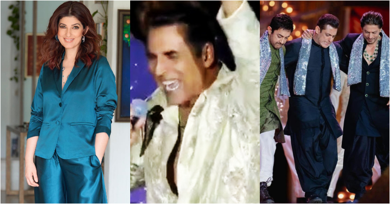 Twinkle Khanna roasts Akshay Kumar dance at Anant Ambani-Radhika ...
