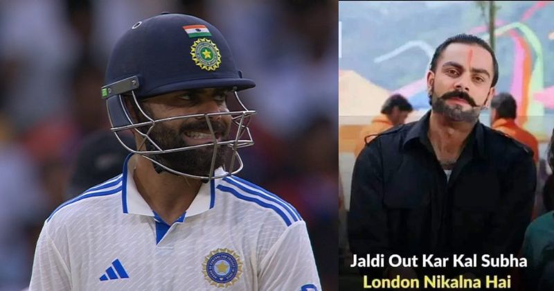 ‘Full-time NRI, part-time cricketer’ Virat Kohli’s ‘London’ memes flood ...