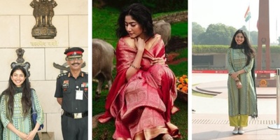 Sai Pallavi : सई पल्लवी ने दिली National War Memorial ला भेट; सोशलवर ...