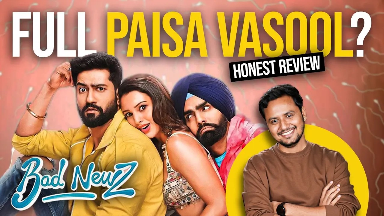 Bad Newz Movie Review | Vicky Kaushal, Triptii Dimri | Karan Johar ...
