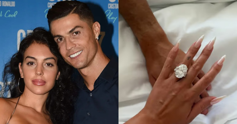 Cristiano Ronaldo Engaged to Georgina Rodriguez? Diamond Ring Photo Is Viral