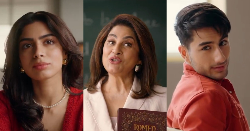 Nadaaniyan Release Date Out: Ibrahim Recreates KKHH Scene With Archana ...