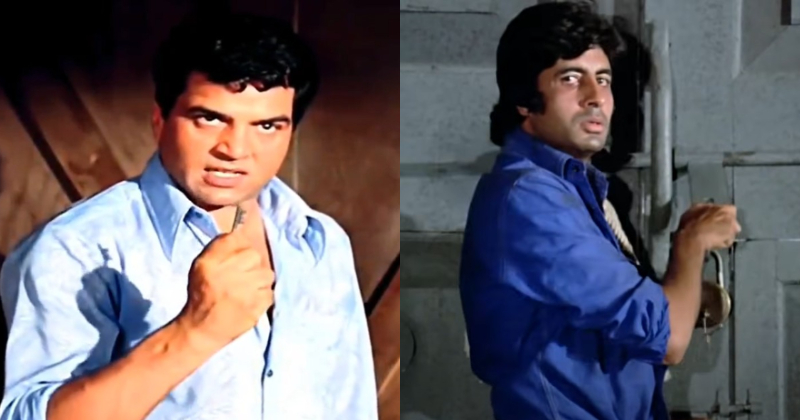 Amitabh's Iconic Deewaar Scene Was Copied From Dharmendra's Hit ...