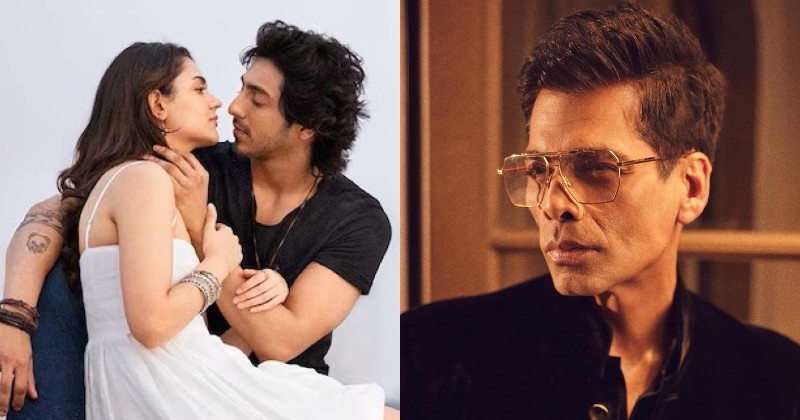 Karan Johar Hints At Saiyaara Stars Aneet Padda And Ahaan Pandey Dating ...