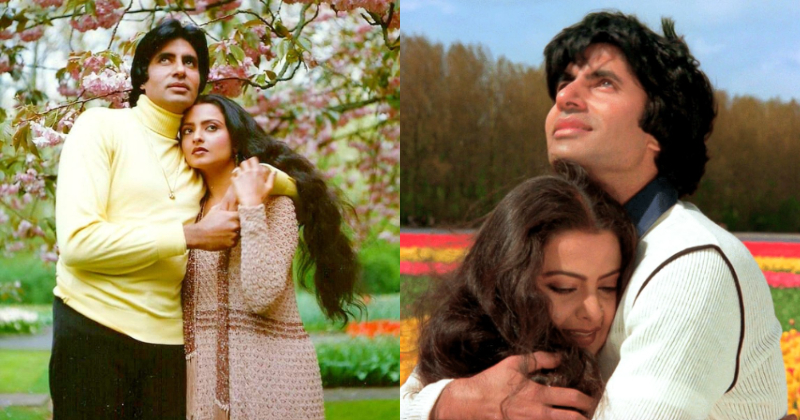 Amitabh Bachchan Rekha Unique Unconventional Romance In Two Films ...