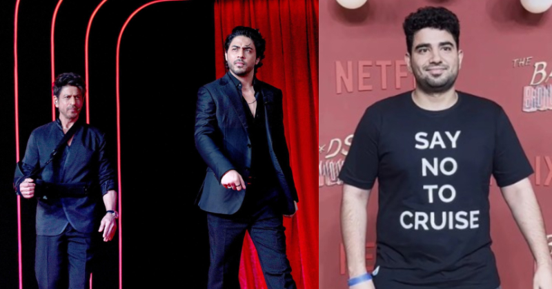 Shah Rukh Khan Aryan Khan Reaction To Samay Raina Say No To Cruise T-Shirt Revealed
