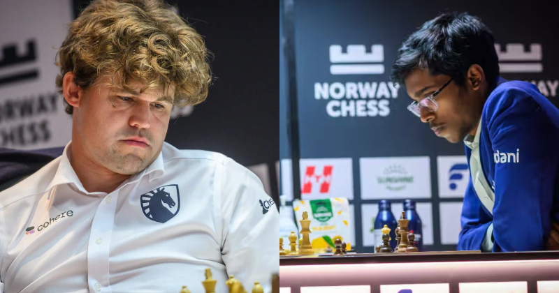 Indian Grandmaster R Praggnanadhaa Beats World No. 1 Magnus Carlsen ...