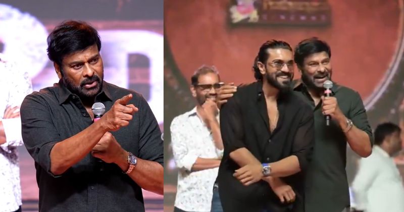'Listen Responsibly' Chiranjeevi Reprimands Over-Excited Ram Charan ...