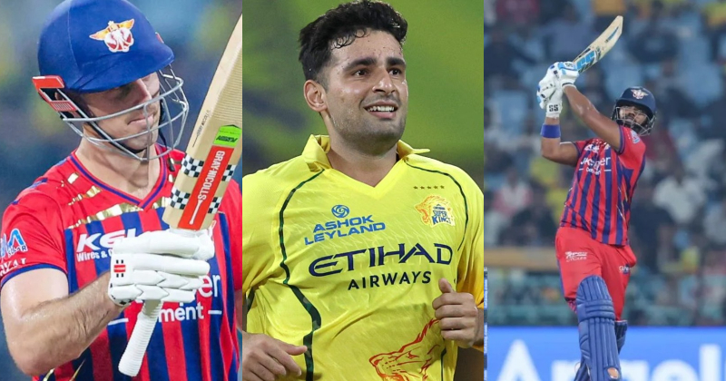 8 Sixes & 2 Fours! Anshul Kamboj Badly Punished by Mitchell Marsh ...
